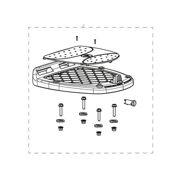 Triumph Speed 400 / Scrambler 400 Mounting Kit, Top Box - A9500911 ...